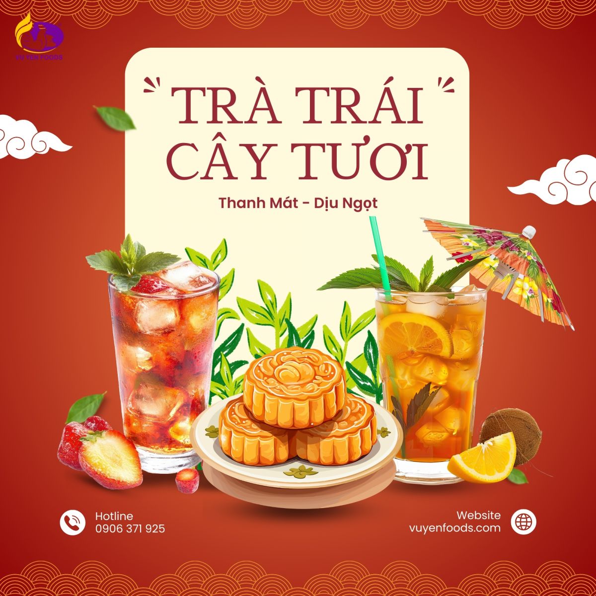 MÓN NGON KẾT HỢP CÙNG BÁNH TRUNG THU